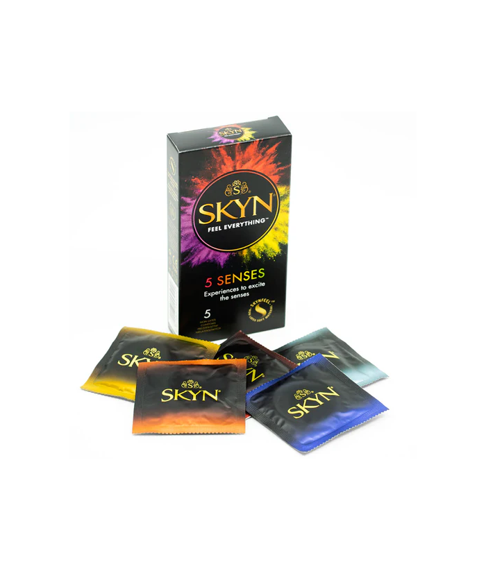 SKYN® 5 Senses 5 - Excperience to excite the senses - Kondoomipood.ee